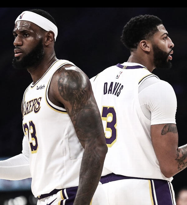 NBA: LeBron James discorda do ranking de Anthony Davis entre jogadores ...